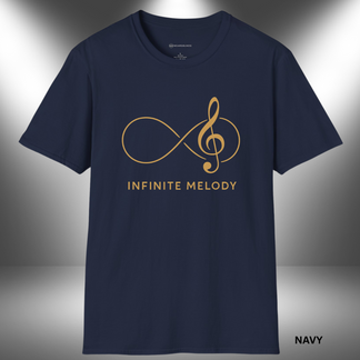 INFINITE MELODY | T-SHIRT - 6 colors - 9 sizes | Because music has no ...