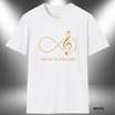 INFINITE MELODY | T-SHIRT - 6 colors - 9 sizes | Because music has no ...